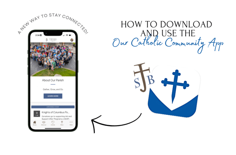 Stay Connected with Our New Parish App!